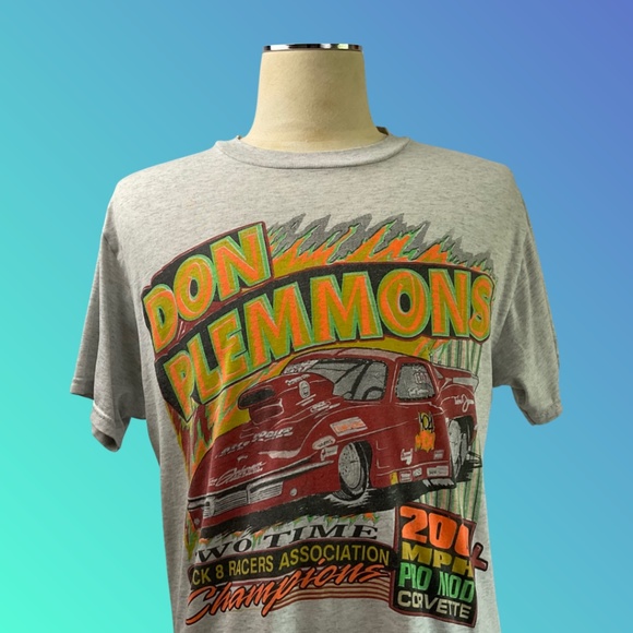 Hanes | Shirts | Hanes Don Plemmons Two Time Quick 8 Racers Association ...